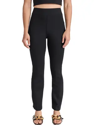 Spanx Slim Straight Pants In Petite - Classic Black