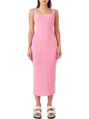 GREY LAB Grey Lab Sleeveless Woven Dress Pink