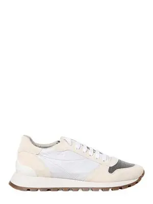 Brunello Cucinelli Lace-up Sneakers - White