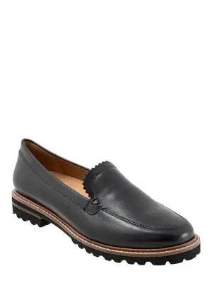Trotters Trotters Fayth Leather Loafer Black