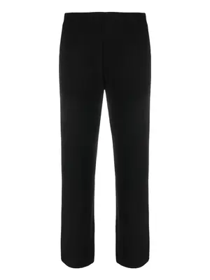 BY MALENE BIRGER Mid-rise Straight-leg Trousers - Black