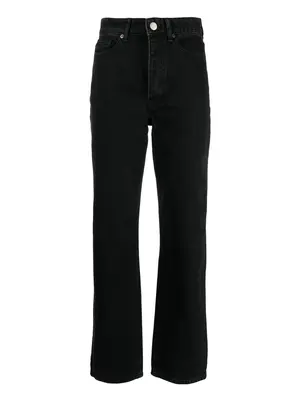 BY MALENE BIRGER Straight-leg Jeans - Black