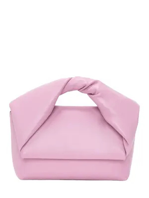 JW Anderson Twisted Leather Shoulder Bag - Pink