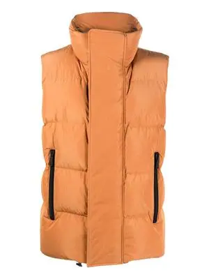 Dsquared2 Funnel-neck Padded Gilet - Orange