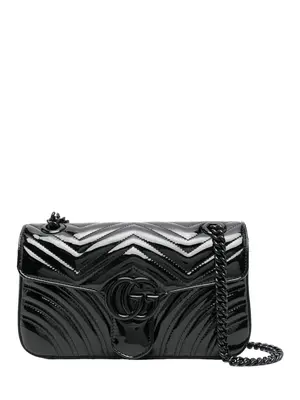 Gucci GG Marmont Small Shoulder Bag Black