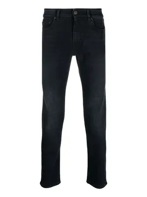 PT TORINO Low-rise Skinny Jeans - Blue