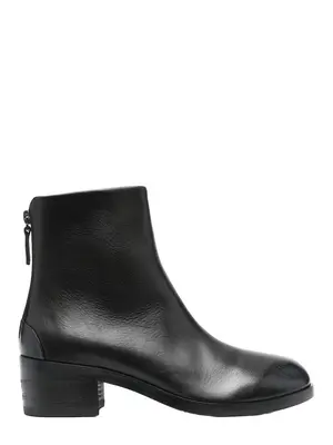 Marsèll 50mm Round-toe Leather Boots - Black