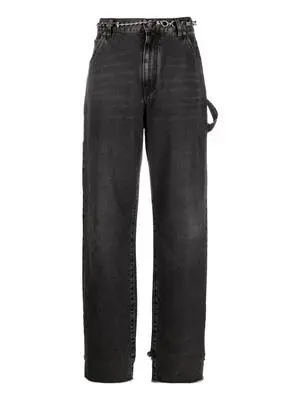 DARKPARK Wide-leg Carpenter Jeans - Black
