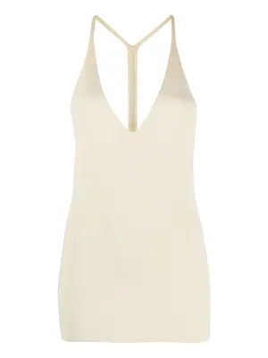 TOTÊME Knitted Wool-blend Tank Top - Neutrals