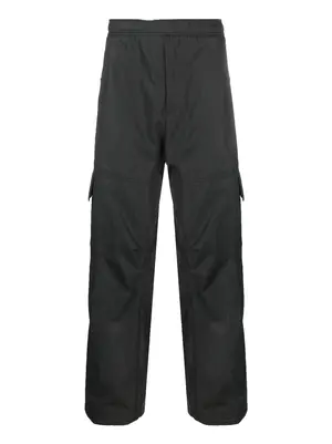 MONCLER Moncler Logo-Patch Cotton Cargo Trousers
