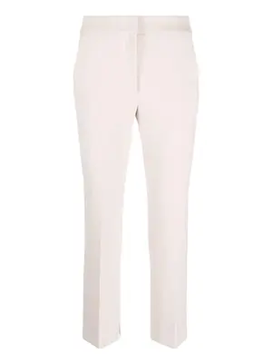 Peserico High-waisted Straight-leg Trousers - Neutrals