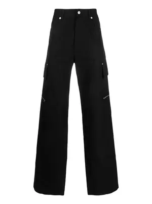 1017 Alyx 9sm Wide-leg Cargo Trousers - Black