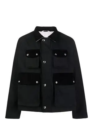 Thom Browne Multi-pocket Cropped Jacket - Black