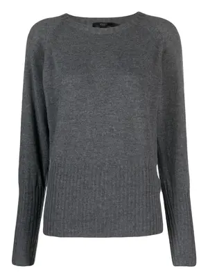 Seventy Ribbed Wool-cashmere Jumper - Grey