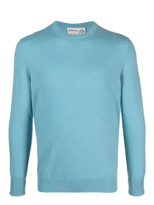 BALLANTYNE Crew-neck Cashmere Jumper - Blue