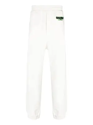 OAMC Logo-patch Jersey Track Pant - White