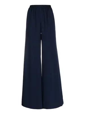 GIANLUCA CAPANNOLO Antonia Wide-leg Trousers - Blue