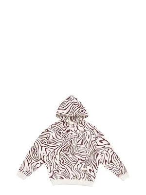COUNTY OF MILAN Marcelo Burlon Logo-embroidered Hoodie - White