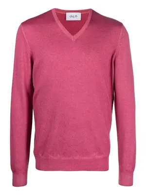 D4.0 Virgin Wool Jumper - Pink