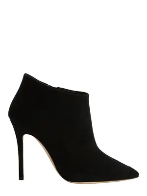 GIUSEPPE ZANOTTI 105mm Pointed-toe Boots - Black