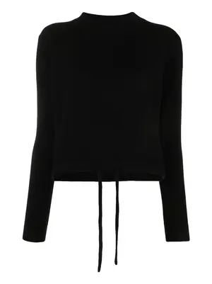 LISKA Cashmere Jumper - Black