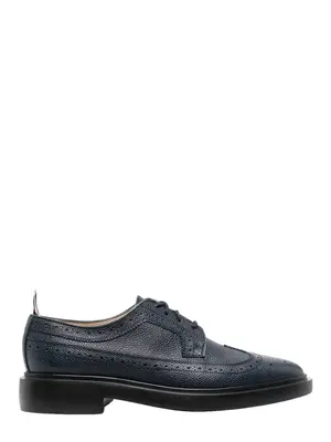 Thom Browne Lace-up Leather Brogue - Blue