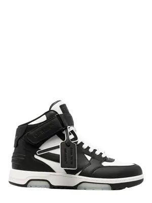 Off-White Out Of Office Mid-top Sneakers - Black