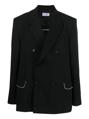 Off-White Virgin-wool Blazer - Black