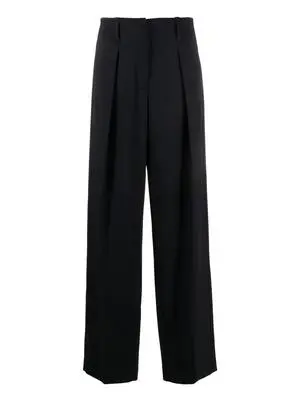 Brunello Cucinelli Virgin Wool-blend Trousers - Blue