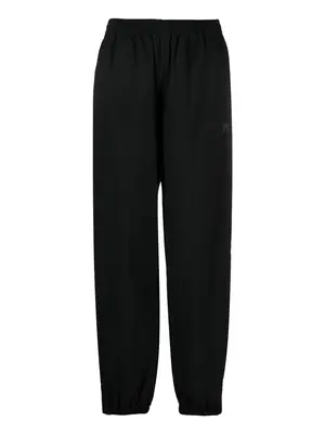 Alexander Wang Logo-print Track Pants - Black
