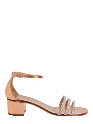 GIUSEPPE ZANOTTI 40mm Martha Sandals - Neutrals