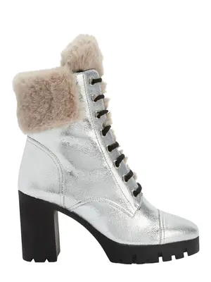 GIUSEPPE ZANOTTI 90mm Moyra Boots - Silver
