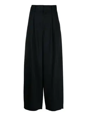BY MALENE BIRGER Piscali High-waist Trousers - Black