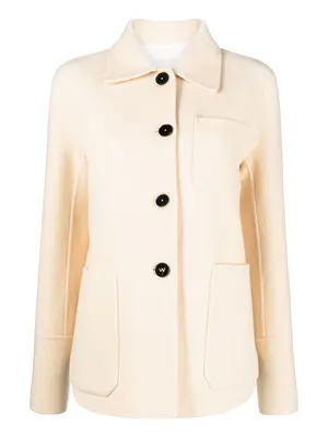 JIL SANDER Button-up Shirt Jacket - Neutrals