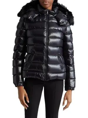 Moncler Moncler Badyf Hooded Down Jacket Black/black