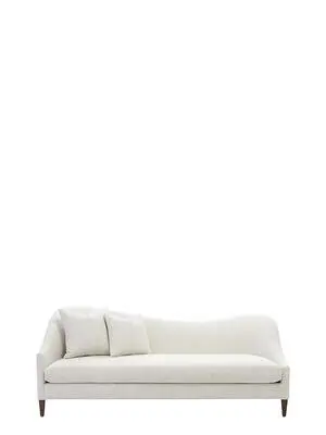MASSOUD Anna Left Arm Sofa - Boucle Pearl