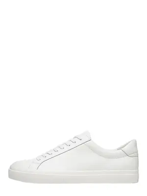 Vince Fulton Leather Sneakers White