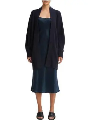 Vince Cashmere Open-front Cardigan - Black