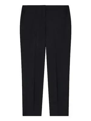 Emporio Armani Stretch Gabardine 7/8 Trousers - Black