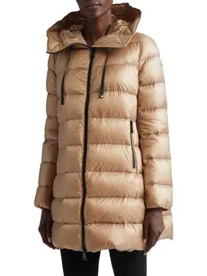Moncler Moncler Suyen Quilted Down Parka Woodsmoke