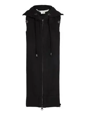 Veronica Beard Zip-up Hooded Dickey - Black