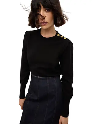 VERONICA BEARD Veronica Beard Nelia Cashmere Pullover