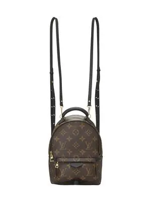 LOUIS VUITTON Monogram Palm Springs Backpack - Brown