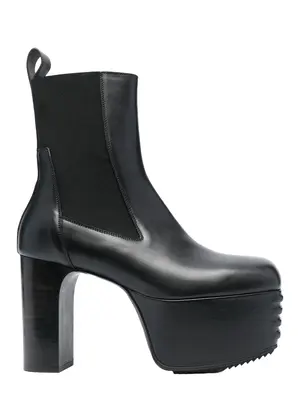 Rick Owens Minimal Grill Boots - Black