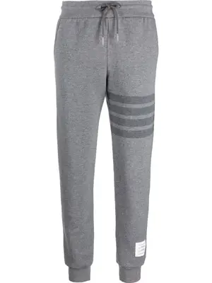 Thom Browne Knitted Track Pants - Grey
