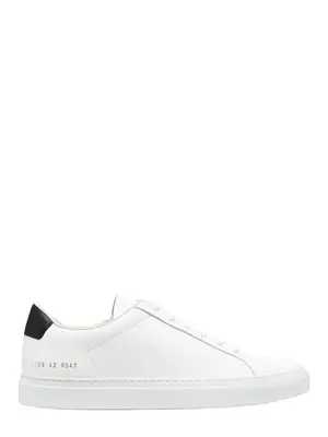 COMMON PROJECTS Retro Leather Sneakers - White