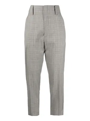 Isabel Marant Étoile Naolia Virgin Wool Trousers - Grey