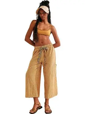 Free People Blanche Culotte Pants - Multi Combo