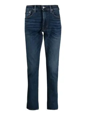 Polo Ralph Lauren Mid-rise Dark-wash Jeans - Blue