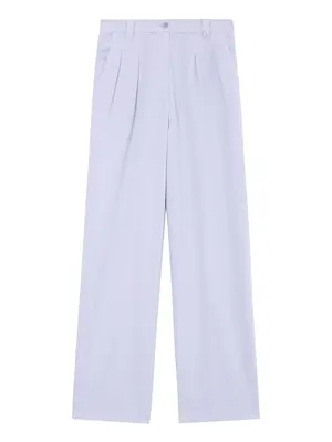 A.p.c. Wide-leg Trousers - Purple